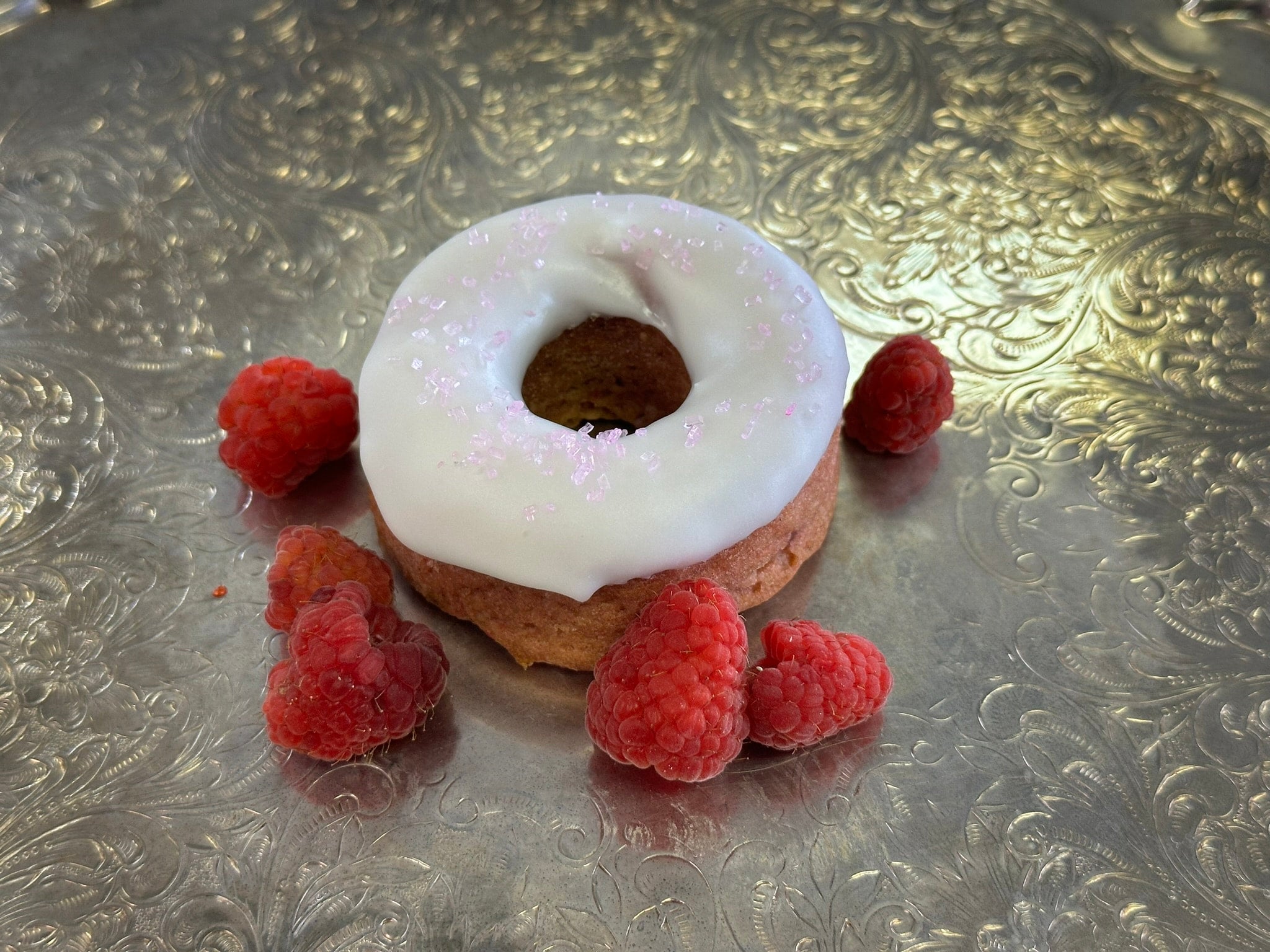 Raspberry cake donut | The Guardian Bake Shop Gluten Free